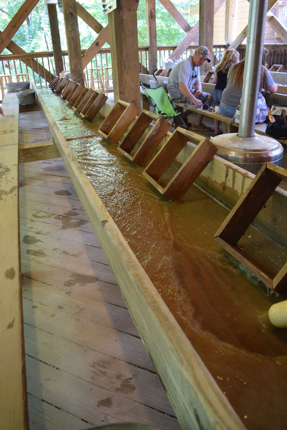 North Carolina Gem Hunting - Chimney Rock Gem Mine